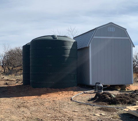 3000 Gallon Water Storage Tank (32572)