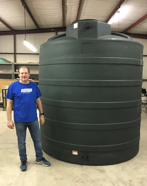 3000 Gallon Timber Tank
