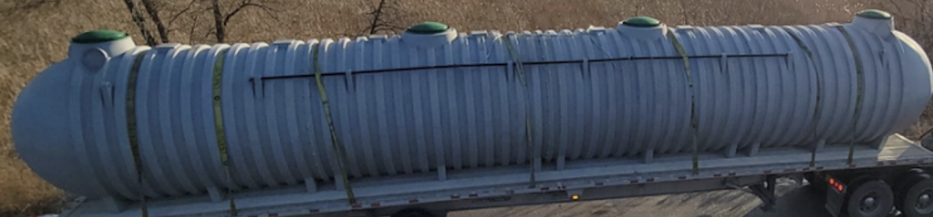 10,000 GALLON BELOW GROUND HDPE CISTERN TANK (45686)