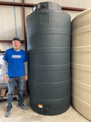 5000 Gallon Poly Water Storage Tank
