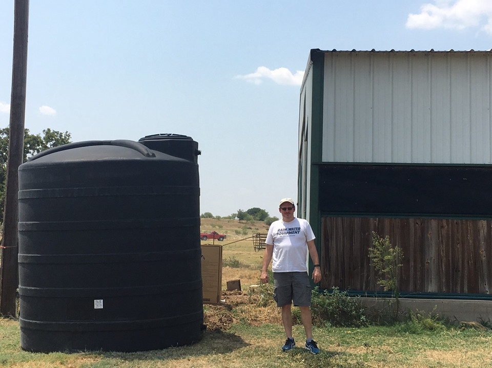 3000 Gallon Water Storage Tank (32572)