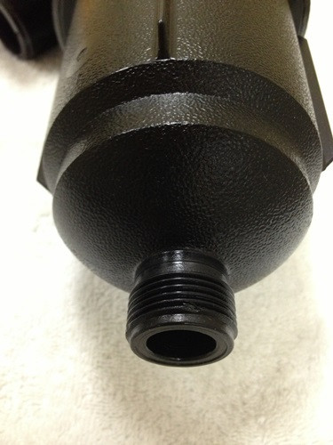 1 1/2" T - SUPER PLASTIC INLINE FILTER - 100 MICRON STAINLESS STEEL SCREEN