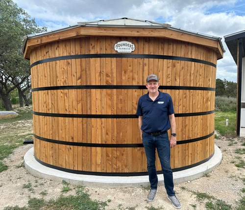 5332 Gallon - Wooden Water Storage Tank