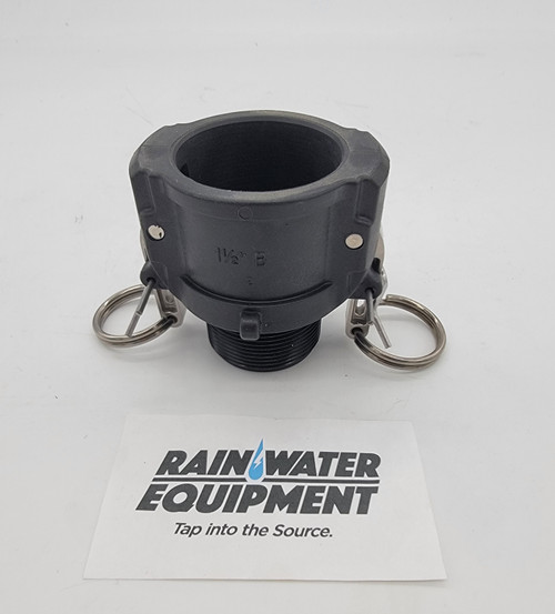 B Female Coupler x Male Thread - 1 1/2"