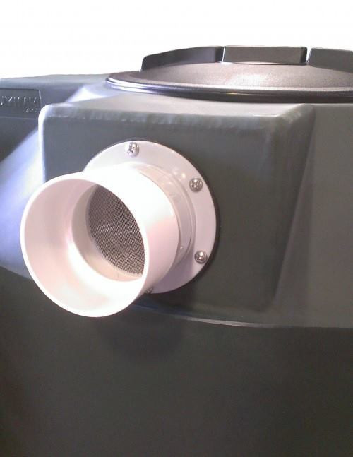 3" Overflow Kit with Stainless Steel Screen