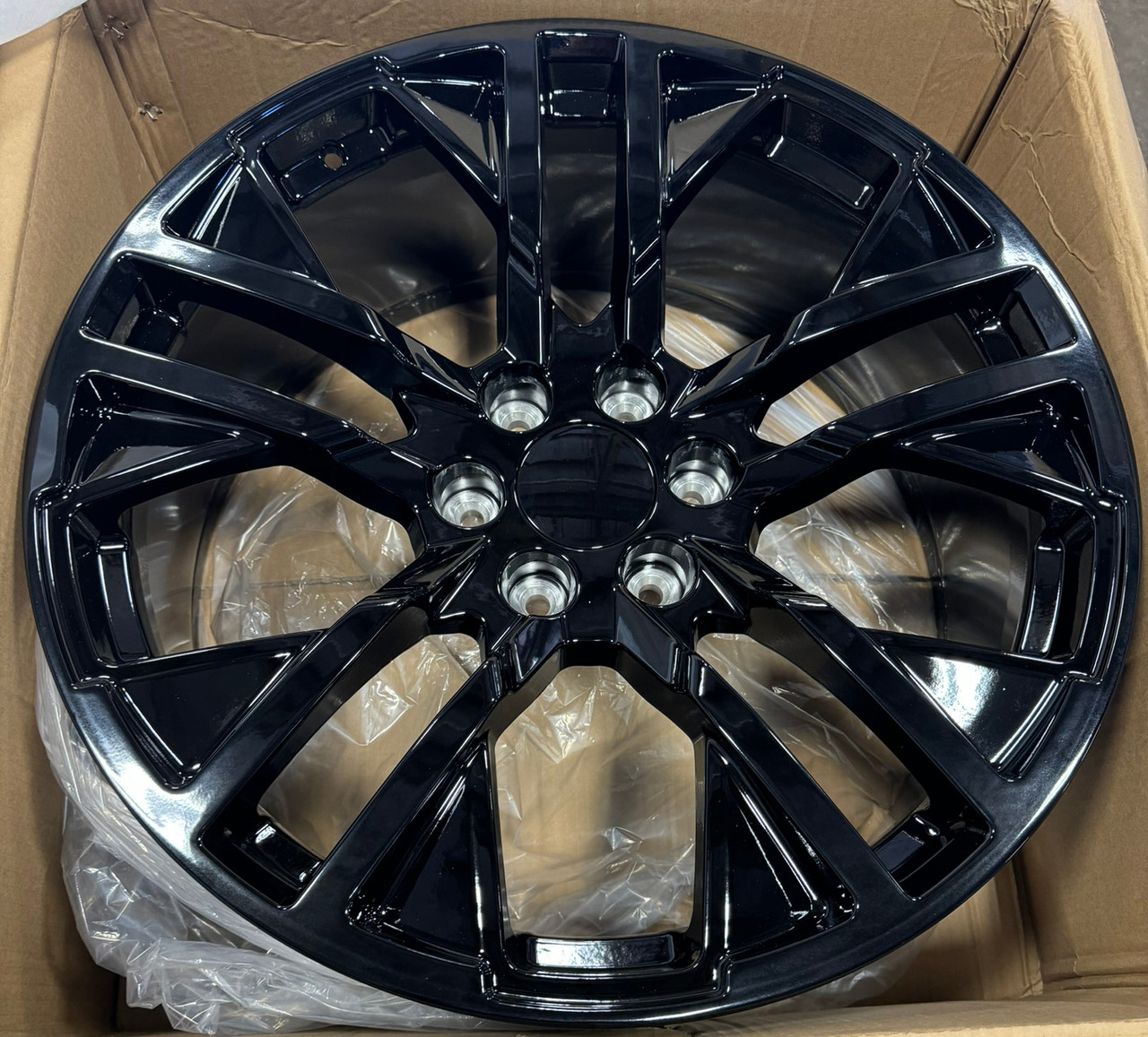 Gmc Style Next Gen Gloss Black 22 Wheels With Blackhawk Rt Tires