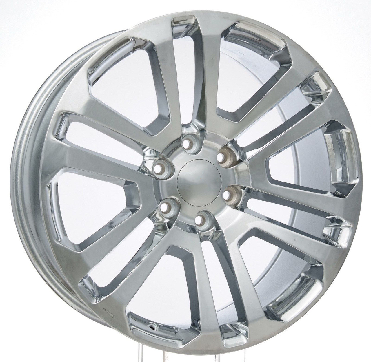Chevy Chrome Split Spoke 20 Wheels
