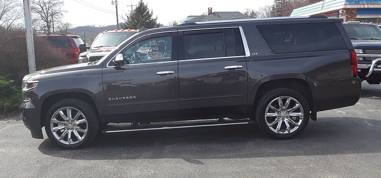 Gmc 20 Chrome With V Style Chrome Inserts With Bridgestone Dueler 275