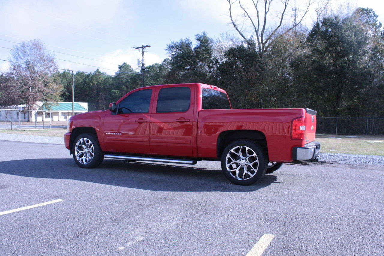 Chevy Style Chrome Snowflake 22 Wheels With Goodyear Tires