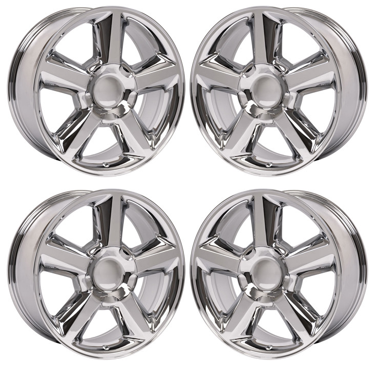 Chevy Old Style LTZ Chrome 20 Inch Wheels