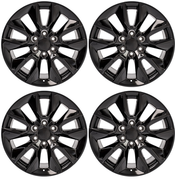 Chevy style Gloss Black RST 20 Inch Wheels