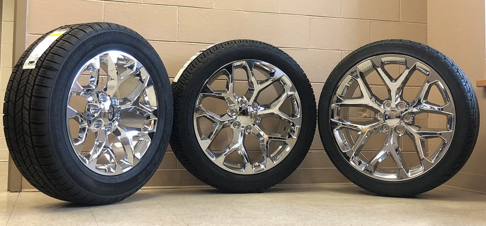 Chevy Silverado, Tahoe, Truck Wheels and Tires