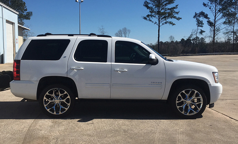 Chevy 22 inch Chrome Snowflake for Chevy Silverado, Tahoe, Suburban