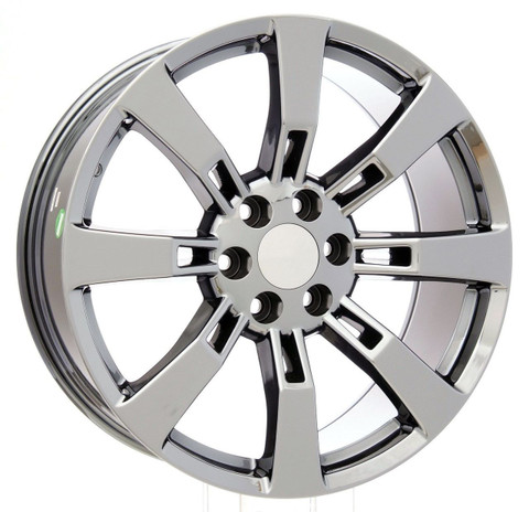 GMC Chrome 22 Inch Eight Spoke Wheels