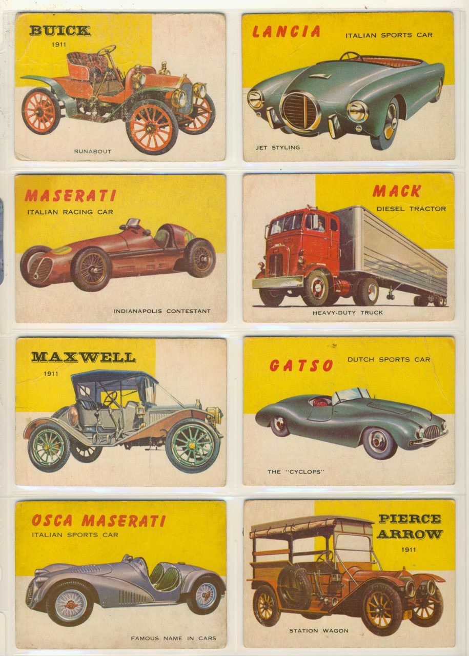 1954 Topps World On Wheels Set 160 #* - Scottsdale Cards