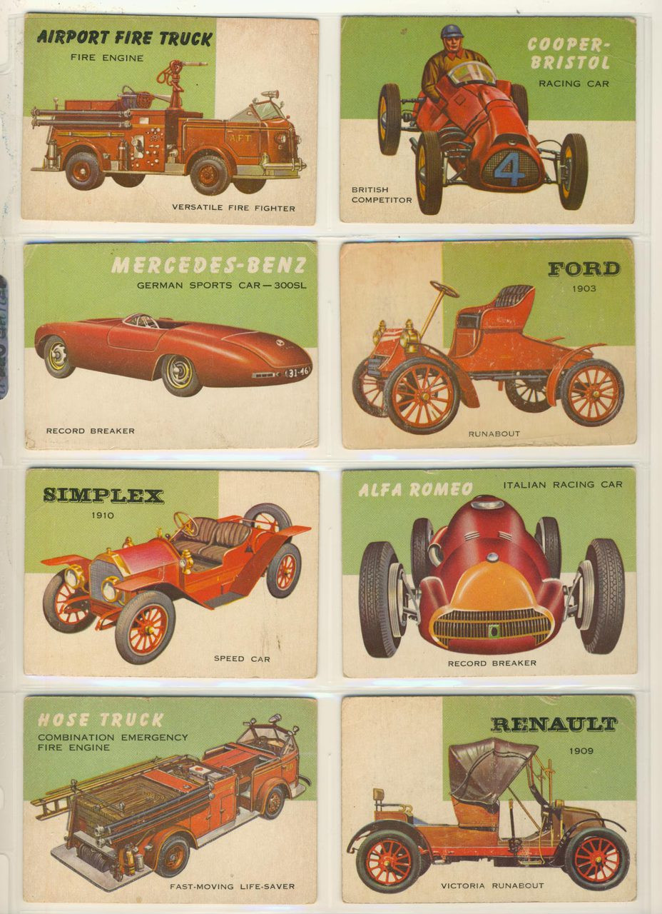 1954 Topps World On Wheels Set 160 #* - Scottsdale Cards