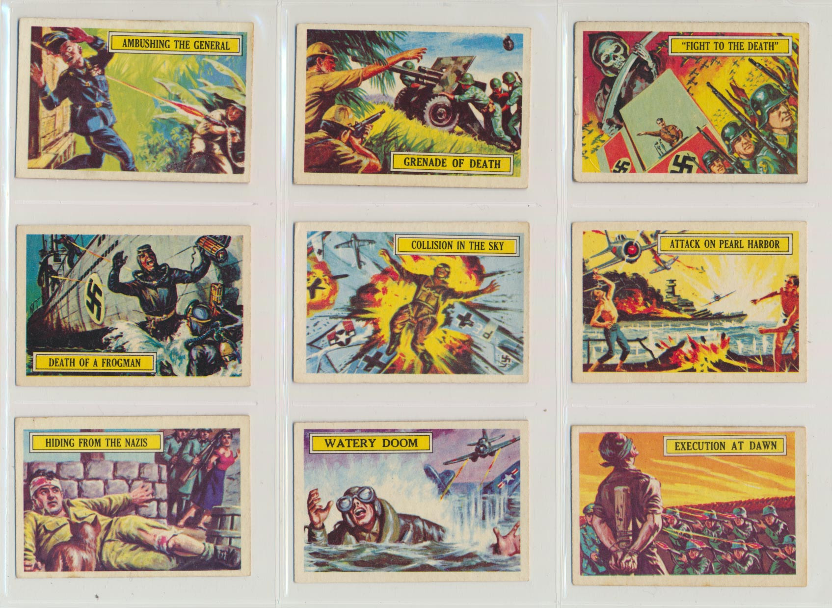 1965 ABC Battle 65/73 Cards Great Britain (Mid-Grade) #* sku2289 ...