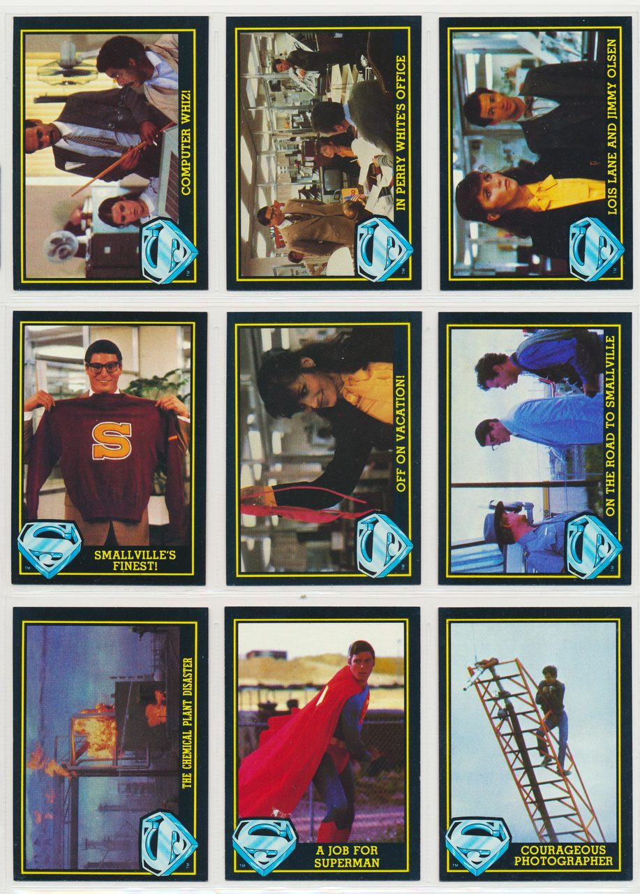 1983 Topps Superman III Set 99 NO STICKERS #*sku4077 - Scottsdale Cards