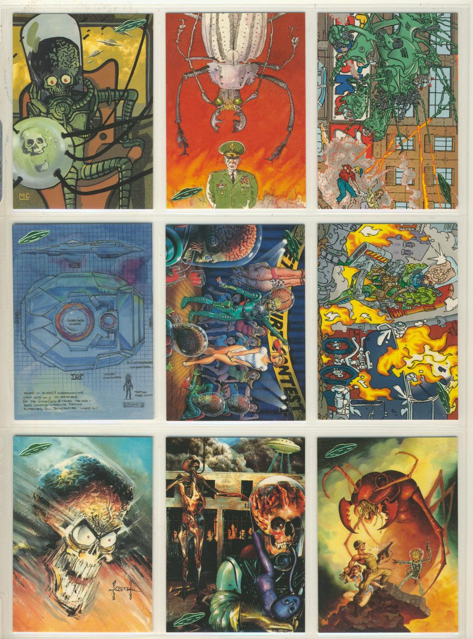 1994 Topps Mars Attack Archives Set 100 #* - Scottsdale Cards