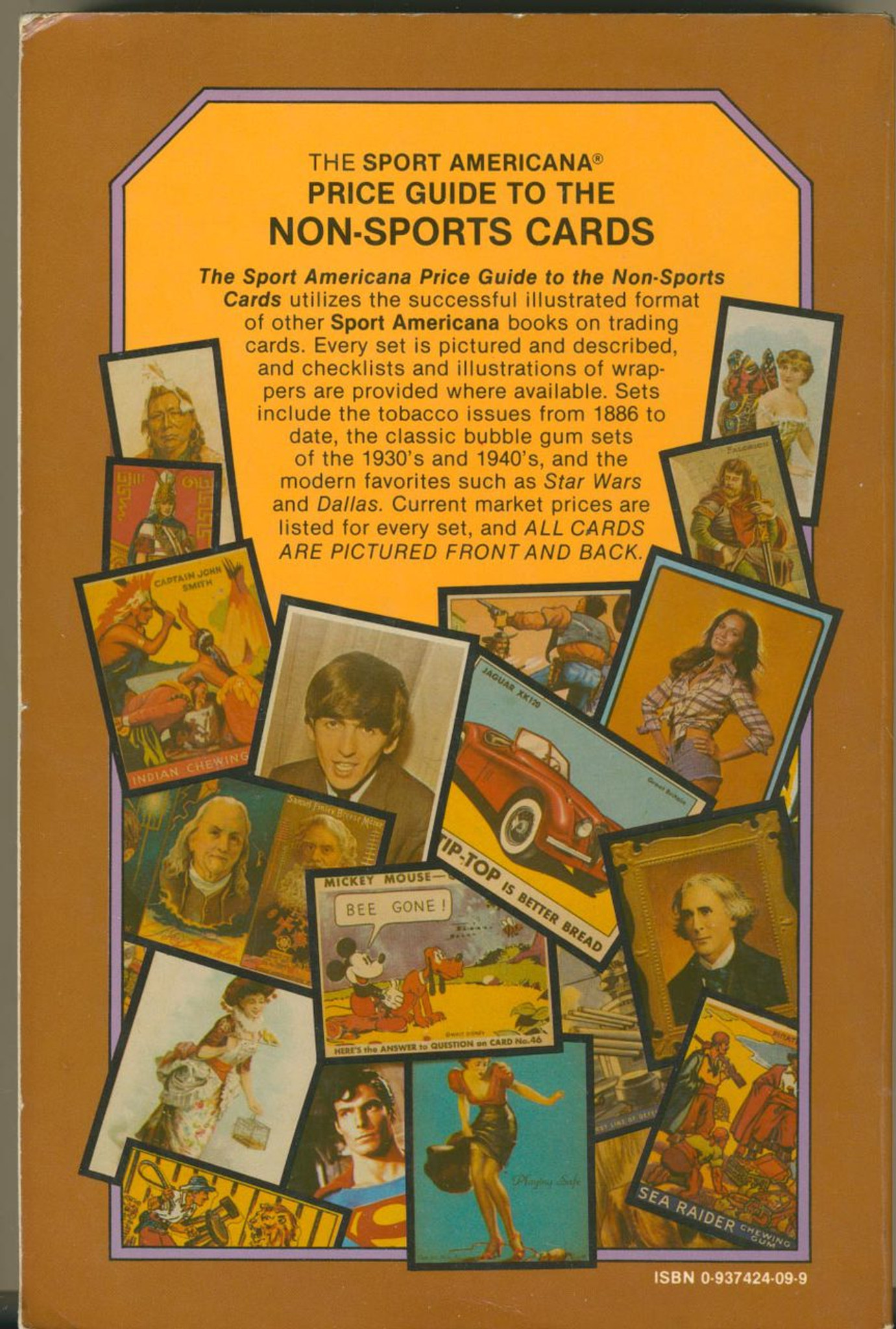The Sport Americana Price Guide To The Non-sports Cards (brown