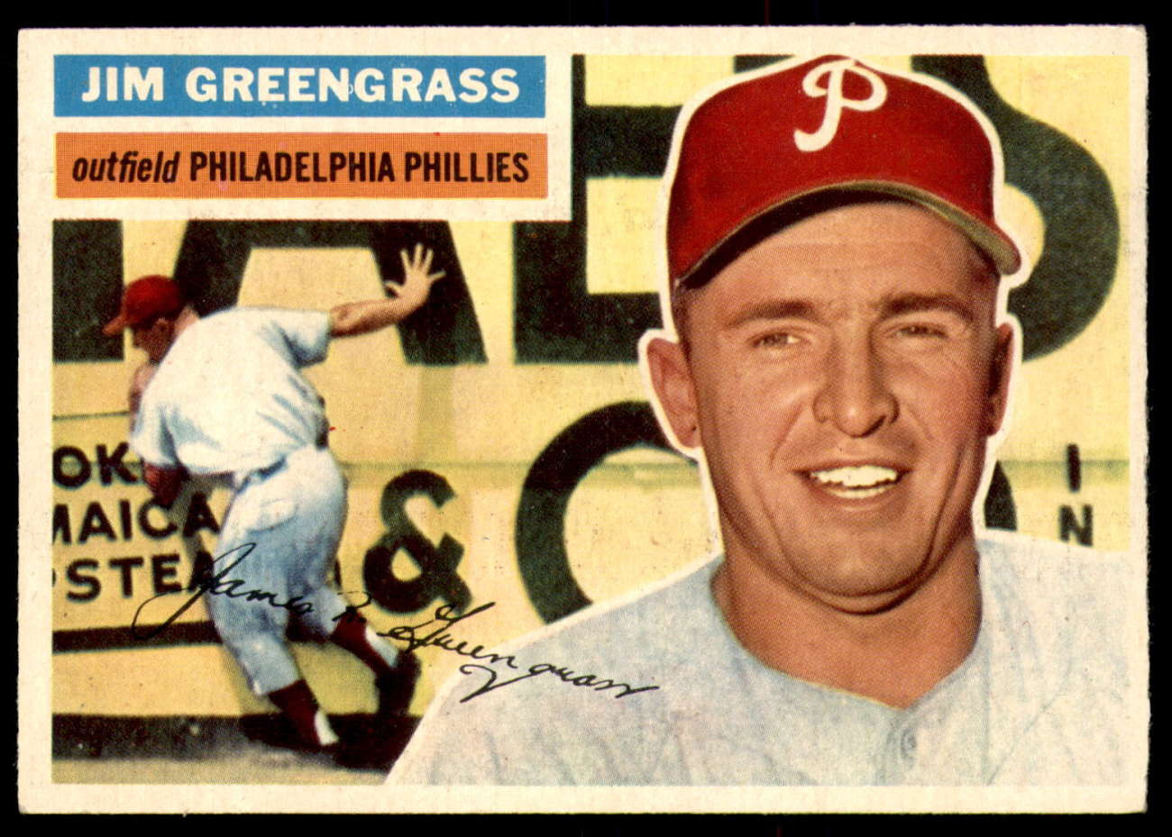 1956 Topps #275 Jim Greengrass Very Good ID: 259668 - Scottsdale Cards