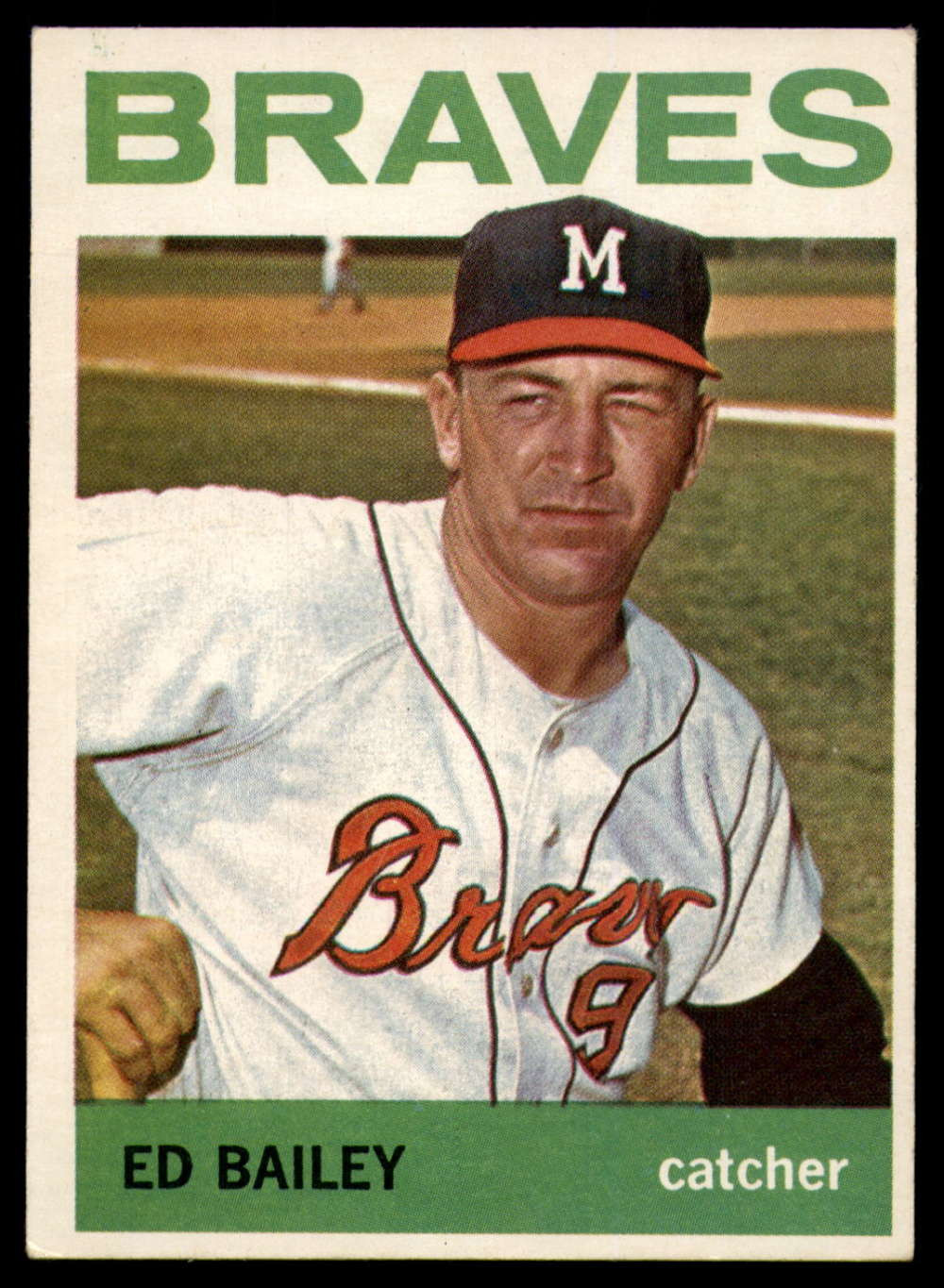 1964 Topps #437 Ed Bailey Ex-Mint ID: 160403 - Scottsdale Cards 2021