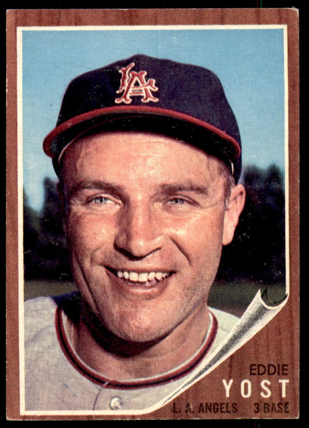 1962 Topps #176 Eddie Yost Ex-Mint ID: 195015 - Scottsdale Cards 2021