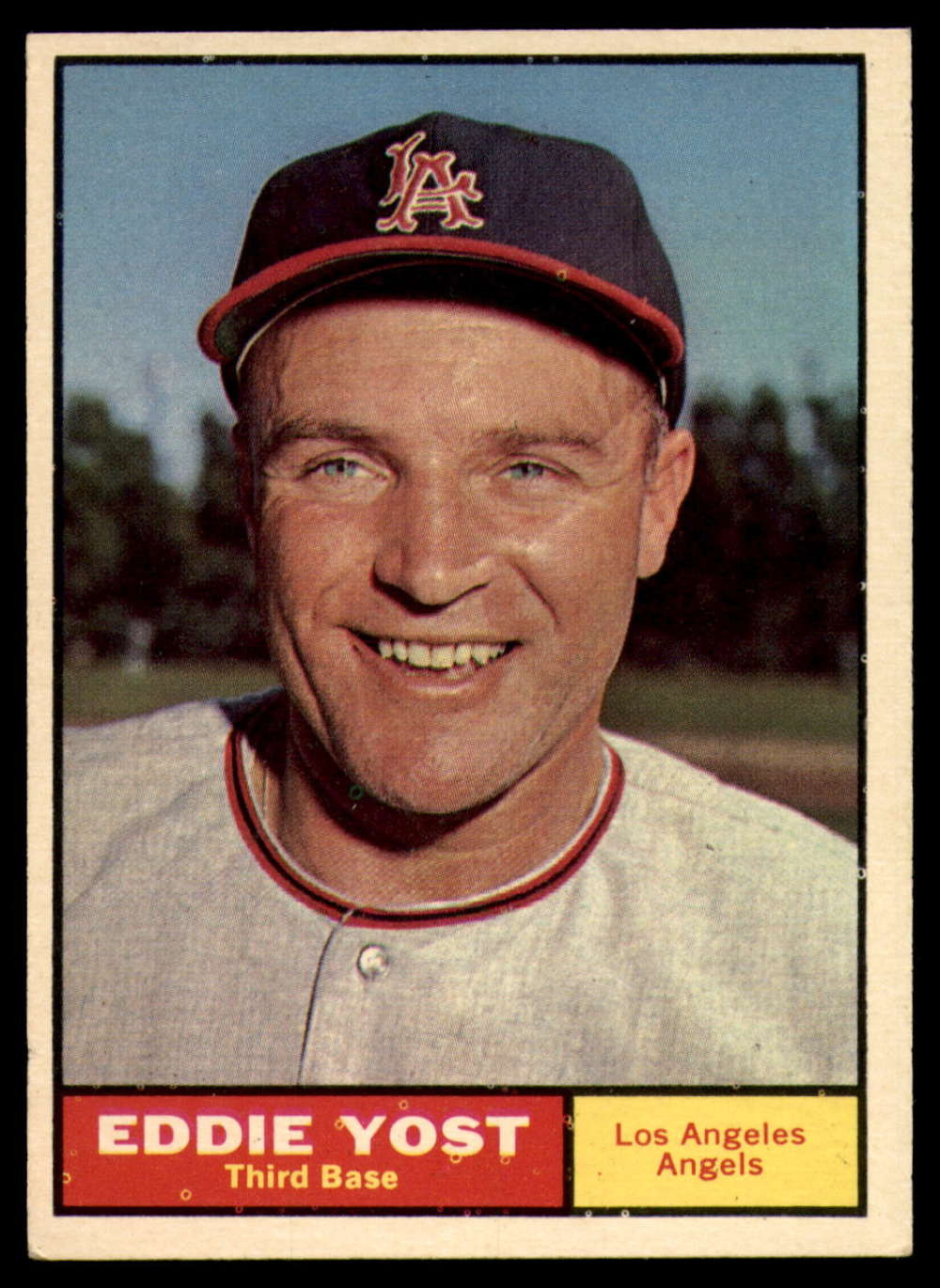 1961 Topps #413 Eddie Yost Excellent+ ID: 168931 - Scottsdale Cards 2021