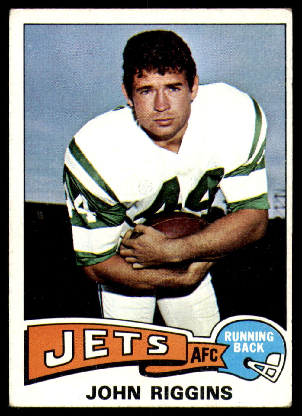 1975 Topps #313 John Riggins Excellent+ ID: 187927 - Scottsdale Cards 2021