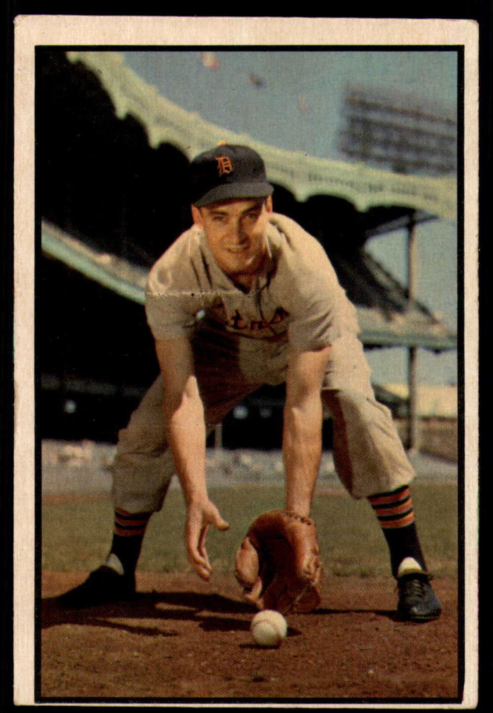1953 Bowman Color #125 Fred Hatfield EX - Scottsdale Cards 2021