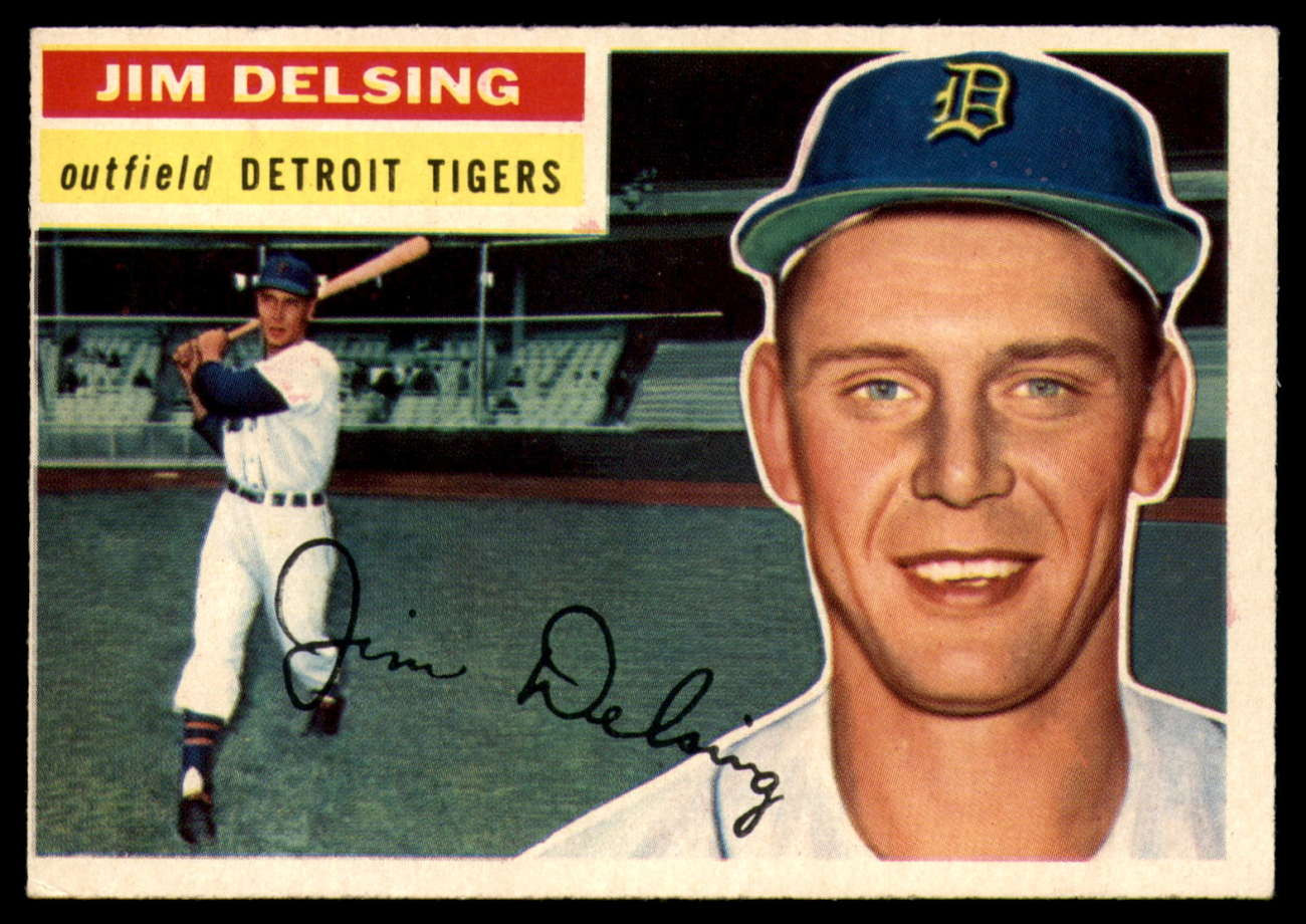 1956 Topps #338 Jim Delsing EX++ ID: 79215 - Scottsdale Cards