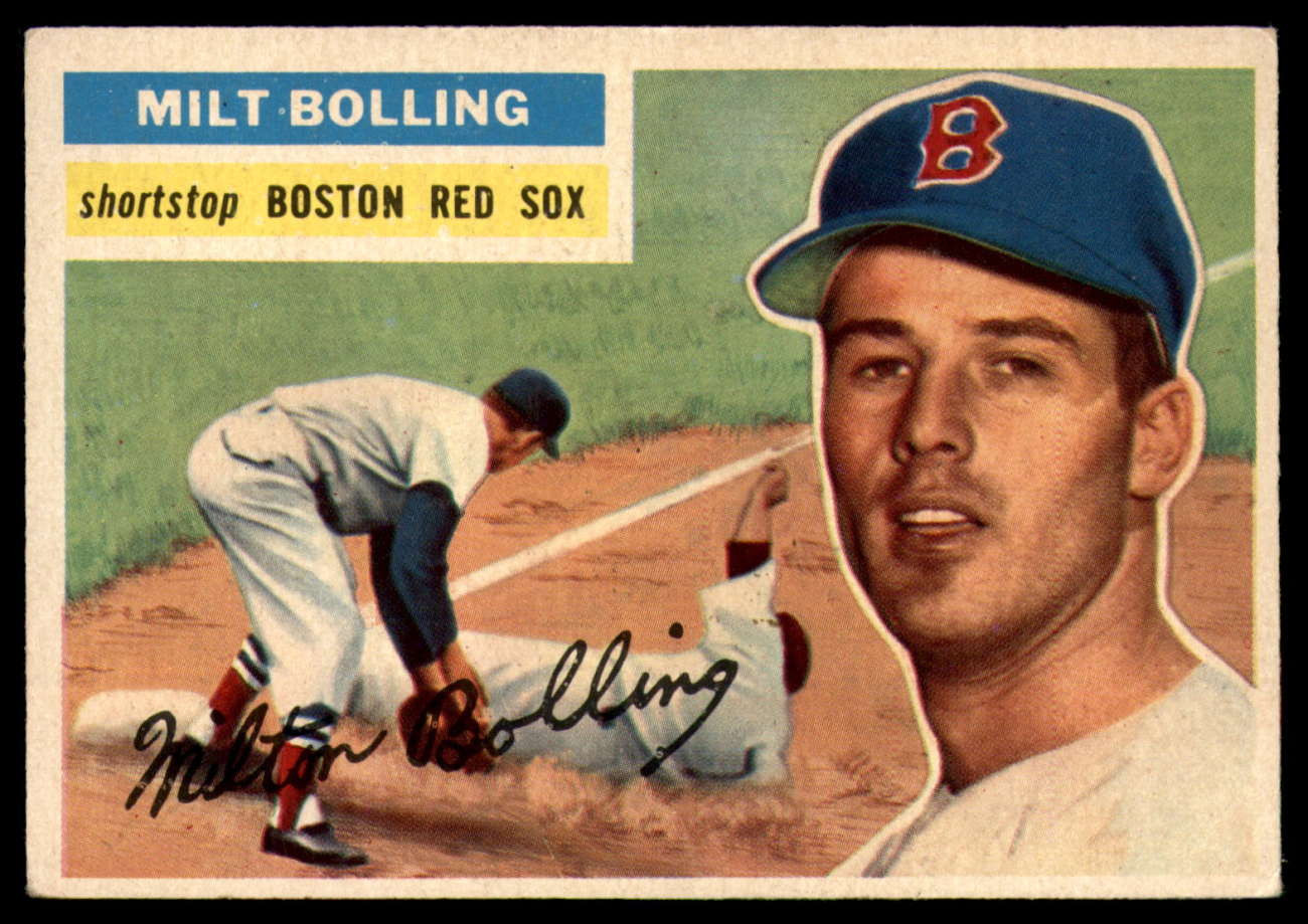 1956 Topps #315 Milt Bolling EX++ ID: 80610 - Scottsdale Cards