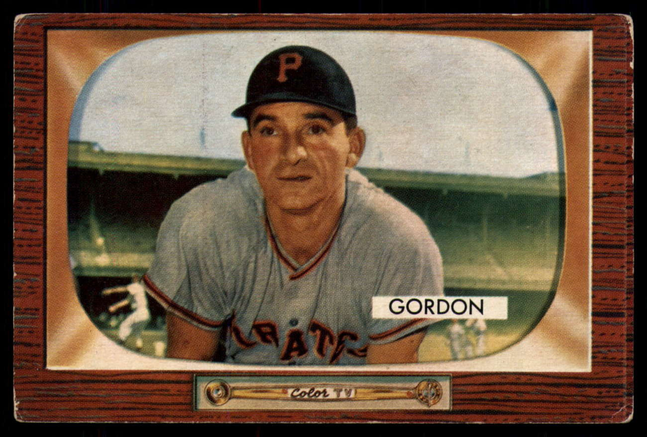 1955 Bowman #163 Sid Gordon EX ID: 57623 - Scottsdale Cards 2021