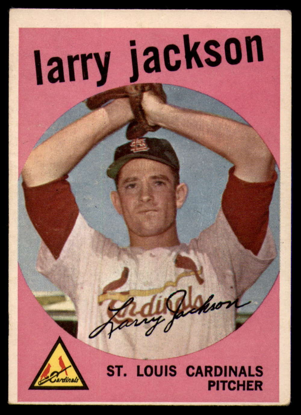 1959 Topps #399 Larry Jackson EX++ ID: 68899 - Scottsdale Cards