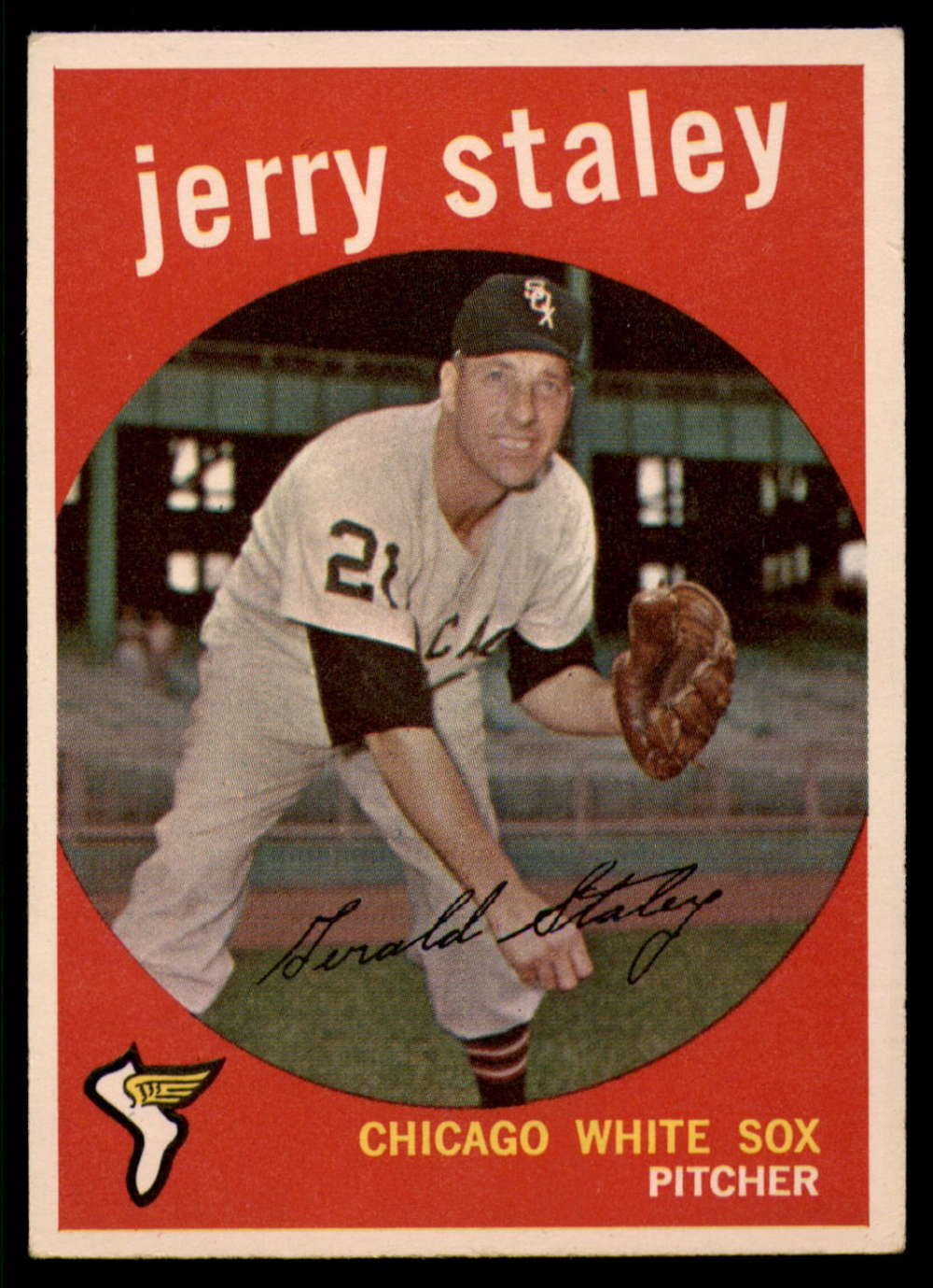 1959 Topps #426 Jerry Staley EX++ ID: 69206 - Scottsdale Cards 2021