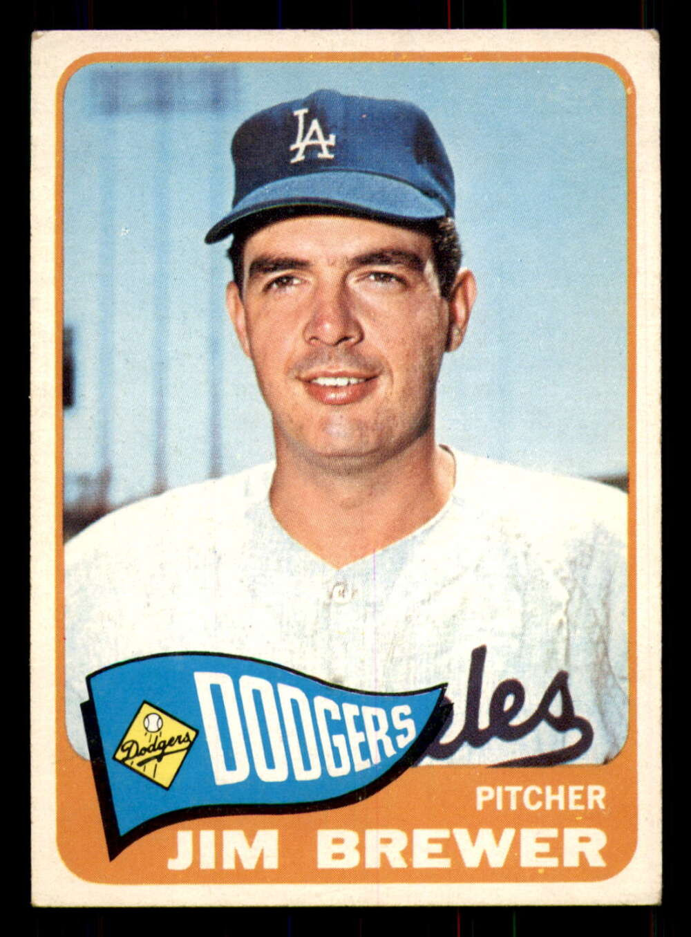 1965 Topps #416 Jim Brewer Excellent+ ID: 325473 - Scottsdale Cards