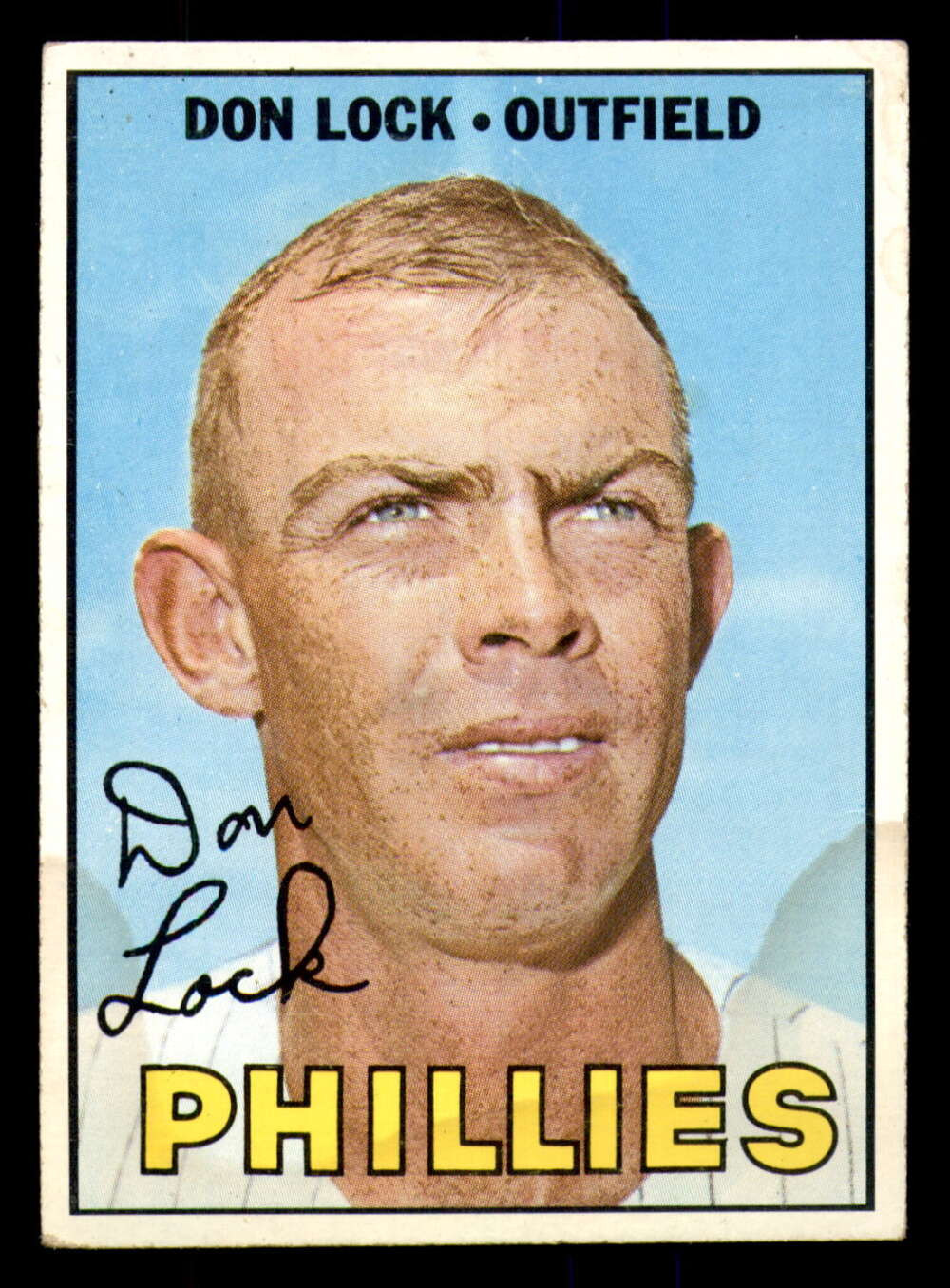 1967 Topps #376 Don Lock DP Good - Scottsdale Cards 2021