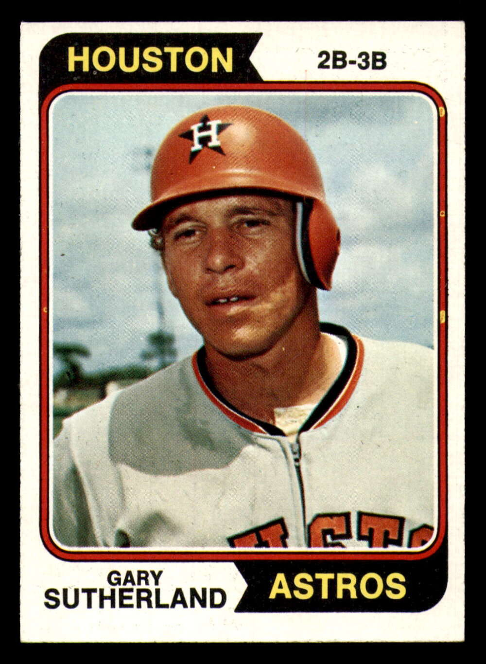 1974 Topps #428 Gary Sutherland Ex-Mint - Scottsdale Cards 2021