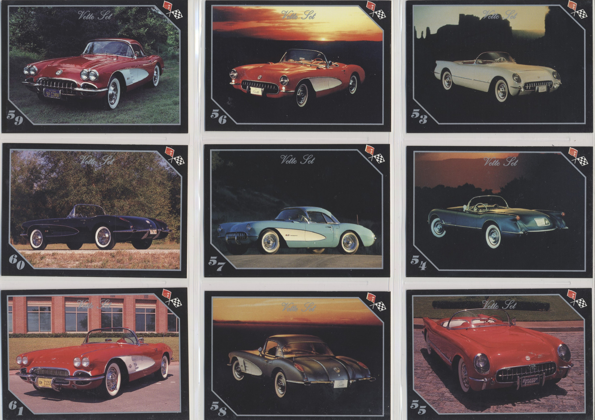 1991 Collect-A-Card Vette (Corvette) Set 100