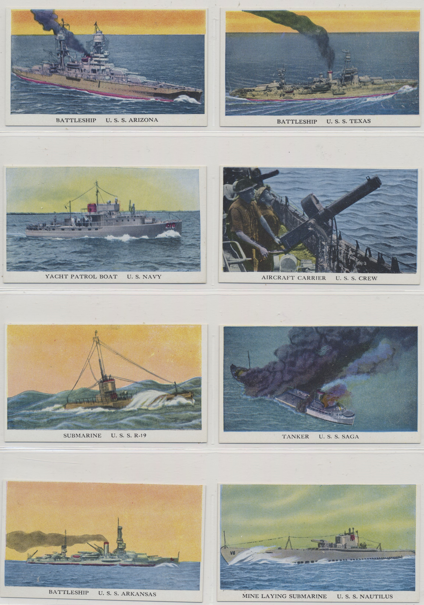 1942 R169 Cameron War Ships Set 60 #*sku35427
