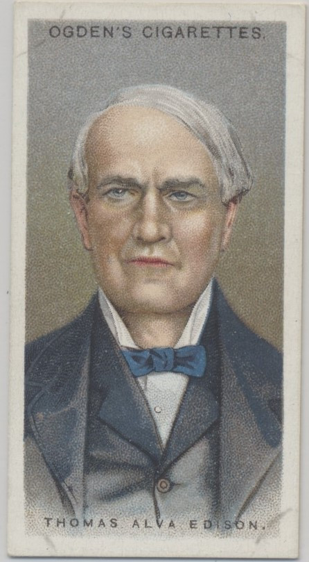 1924 Ogden's Leaders Of Men #17 Thomas Edison #*sku35500