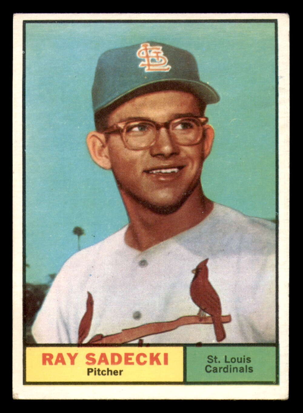 1961 Topps #32 Ray Sadecki Excellent ID: 390809 - Scottsdale Cards 2021