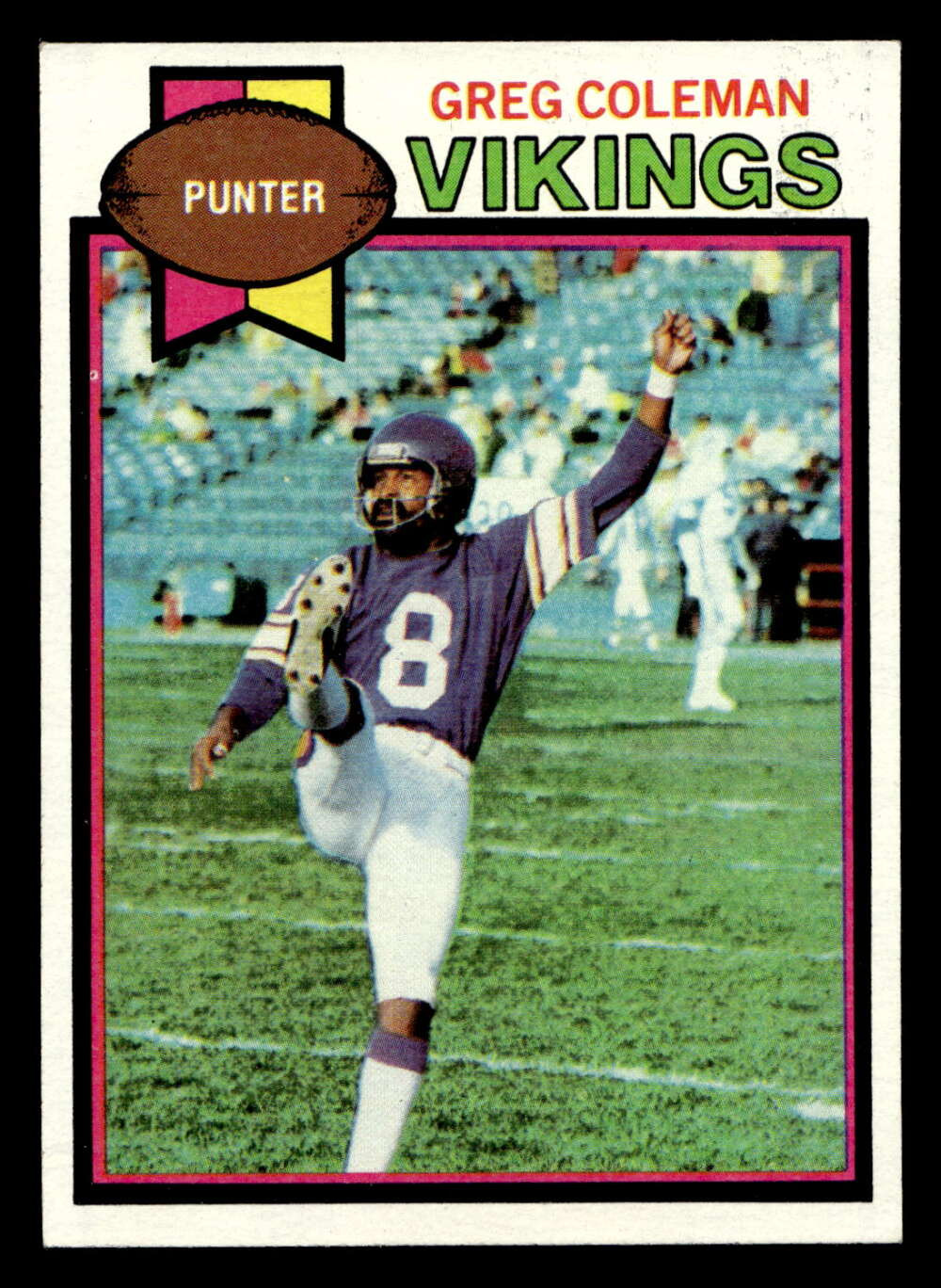 1979 Topps #343 Greg Coleman Ex-Mint RC Rookie - Scottsdale Cards 2021