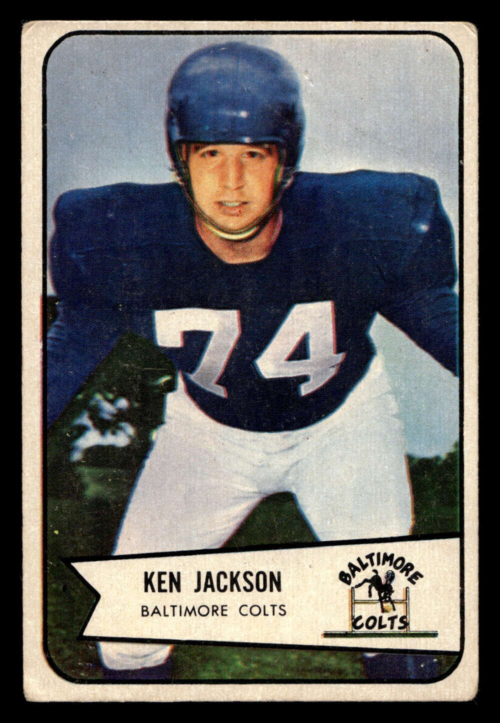 1954 Bowman #82 Ken Jackson Good - Scottsdale Cards 2021