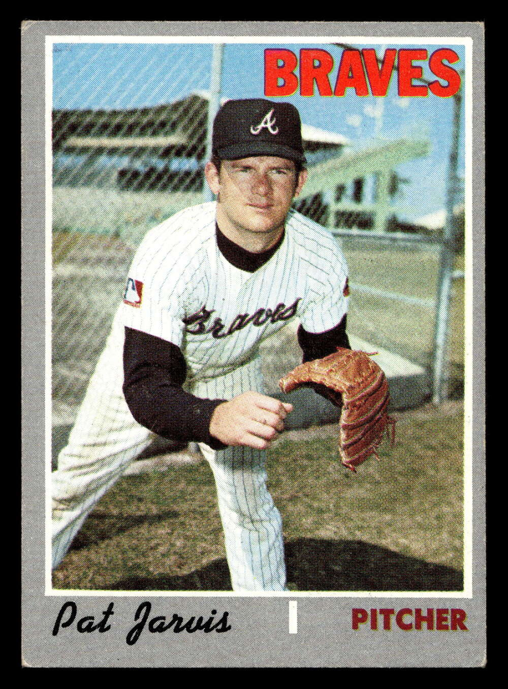 1970 Topps #438 Pat Jarvis Excellent+ - Scottsdale Cards 2021