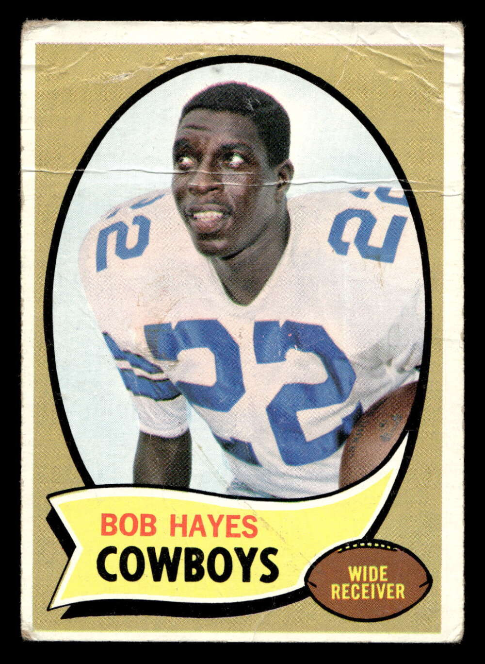 1970 Topps #189 Bob Hayes Poor - Scottsdale Cards