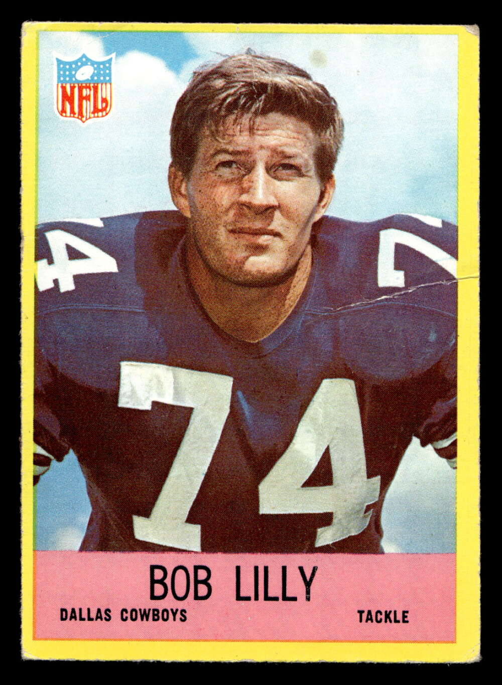1967 Philadelphia #55 Bob Lilly G-VG - Scottsdale Cards 2021