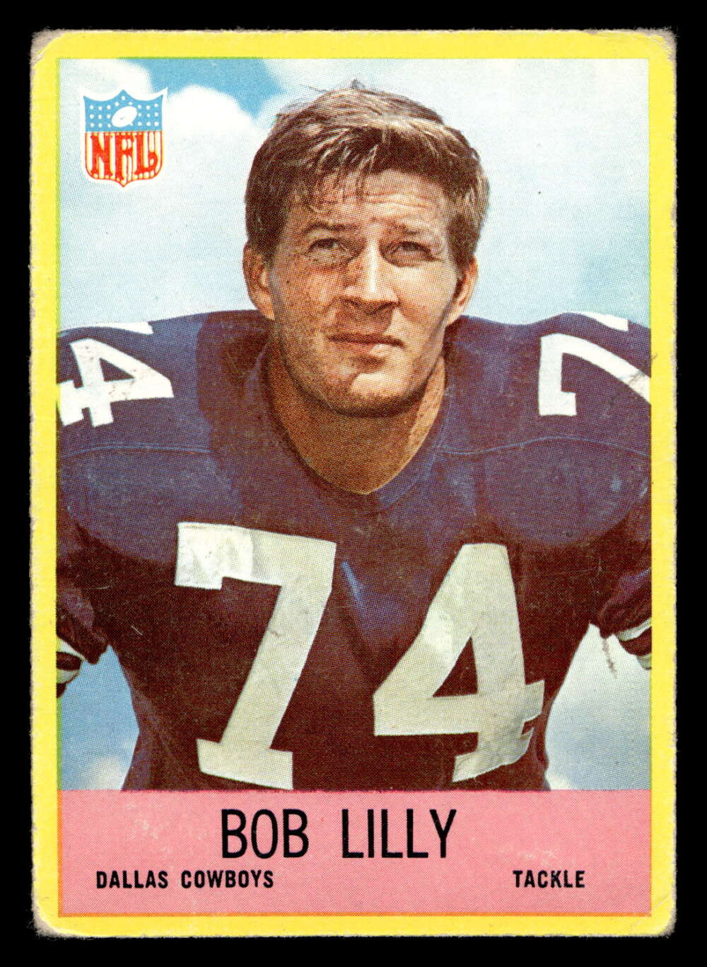 1967 Philadelphia #55 Bob Lilly Very Good - Scottsdale Cards 2021