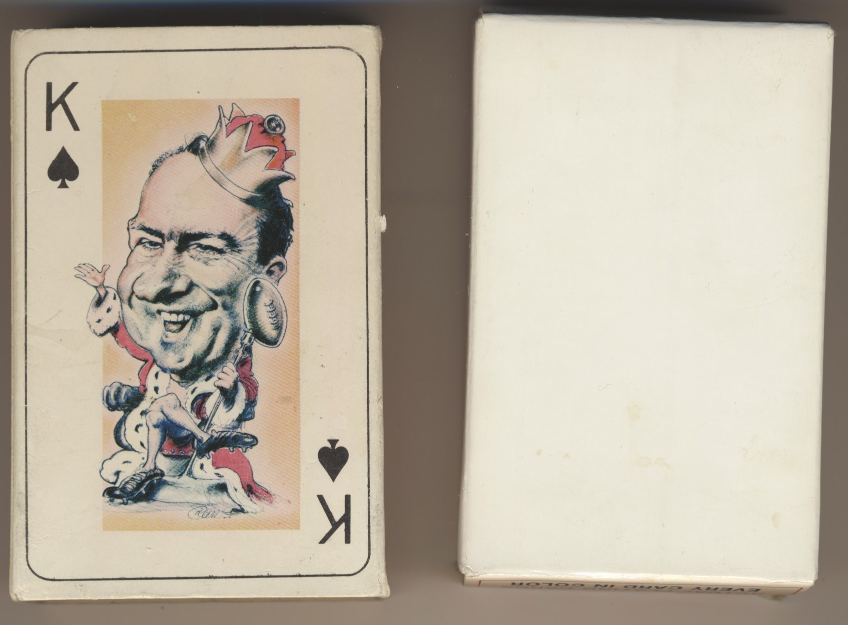 1971 Politicards Political Character Playing Cards with Box #*sku37104
