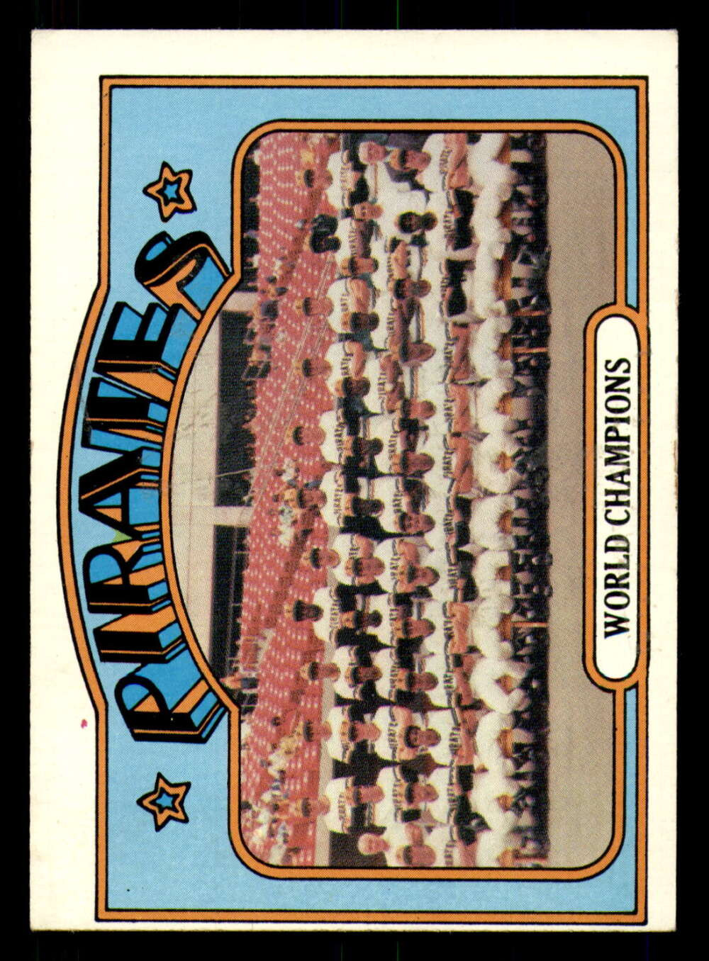 1972 Topps # 1 World Champions Pirates Excellent ID: 275290 ...